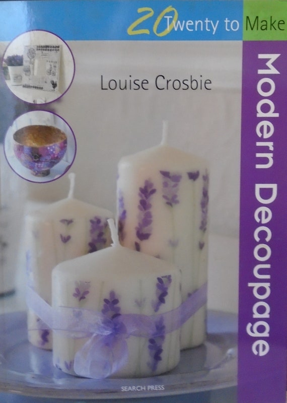 20 to Make Book Modern Decoupage by Louise Crosbie Like - Etsy