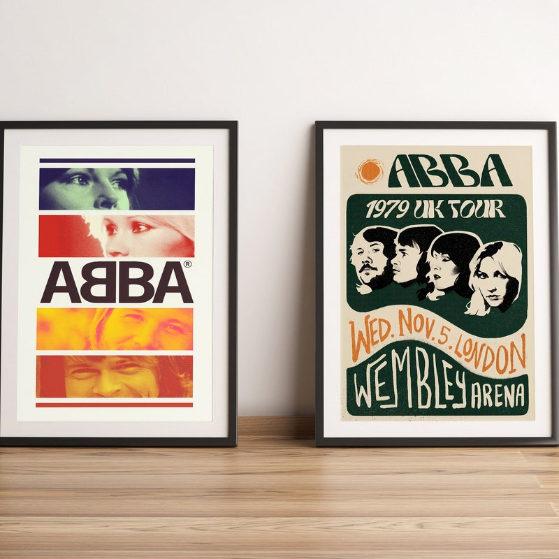 Abba Poster - Etsy