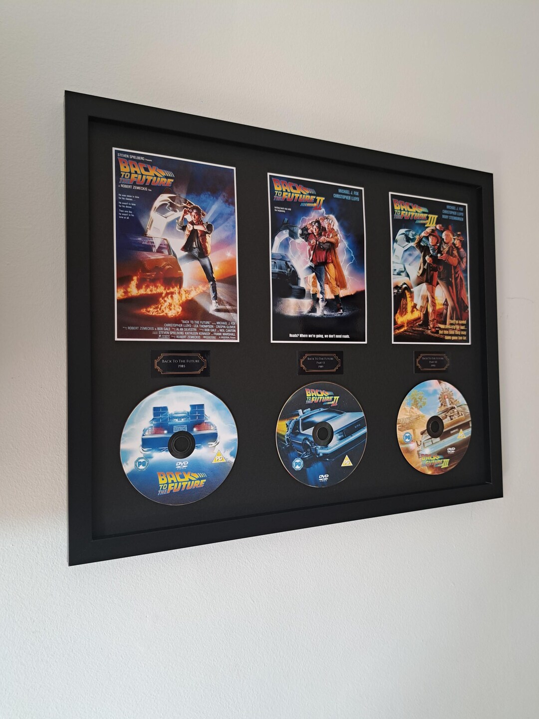 Back to the Future Trilogy Picture Frame - Etsy