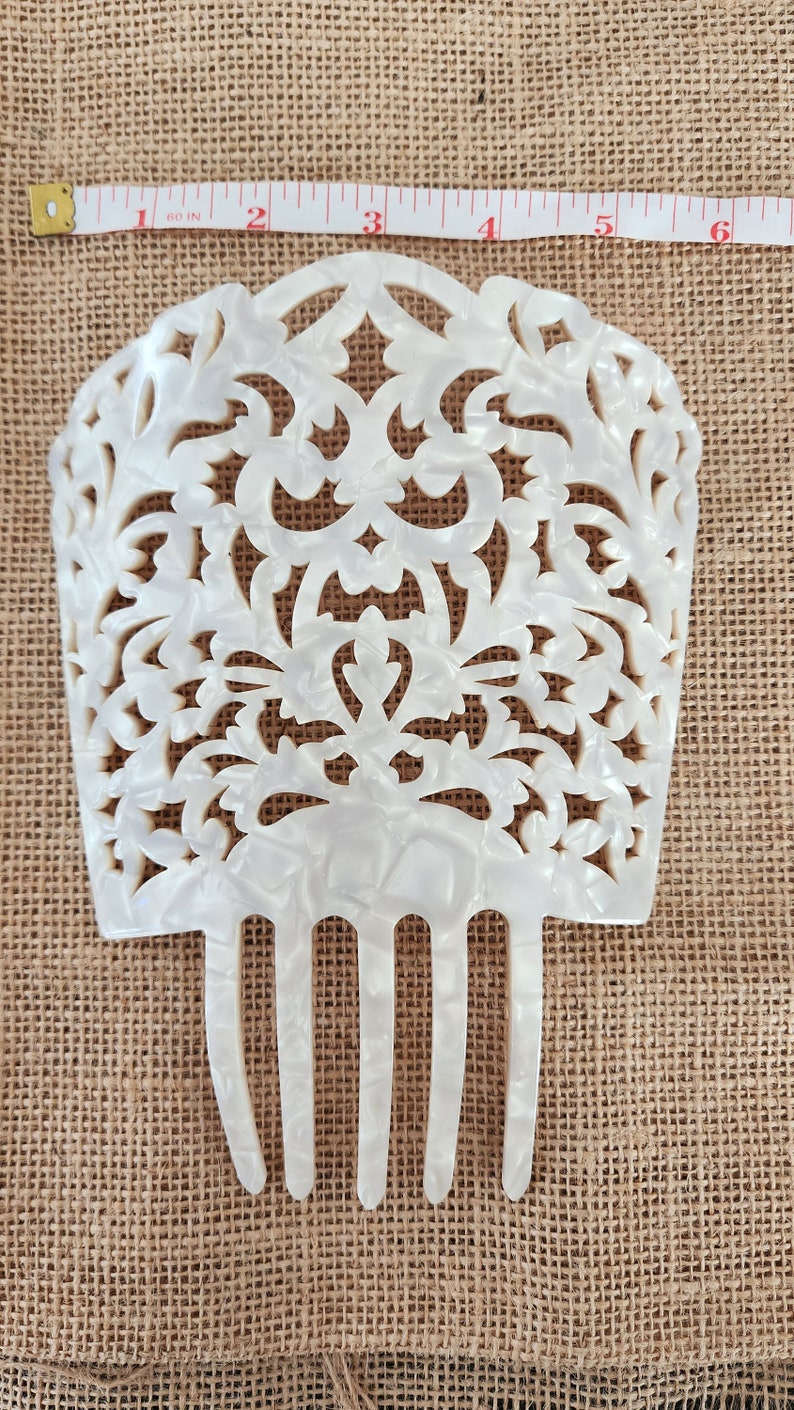 Faux Tortoise Shell Turtle Shell Vintage Inspired Victorian Comb - Etsy