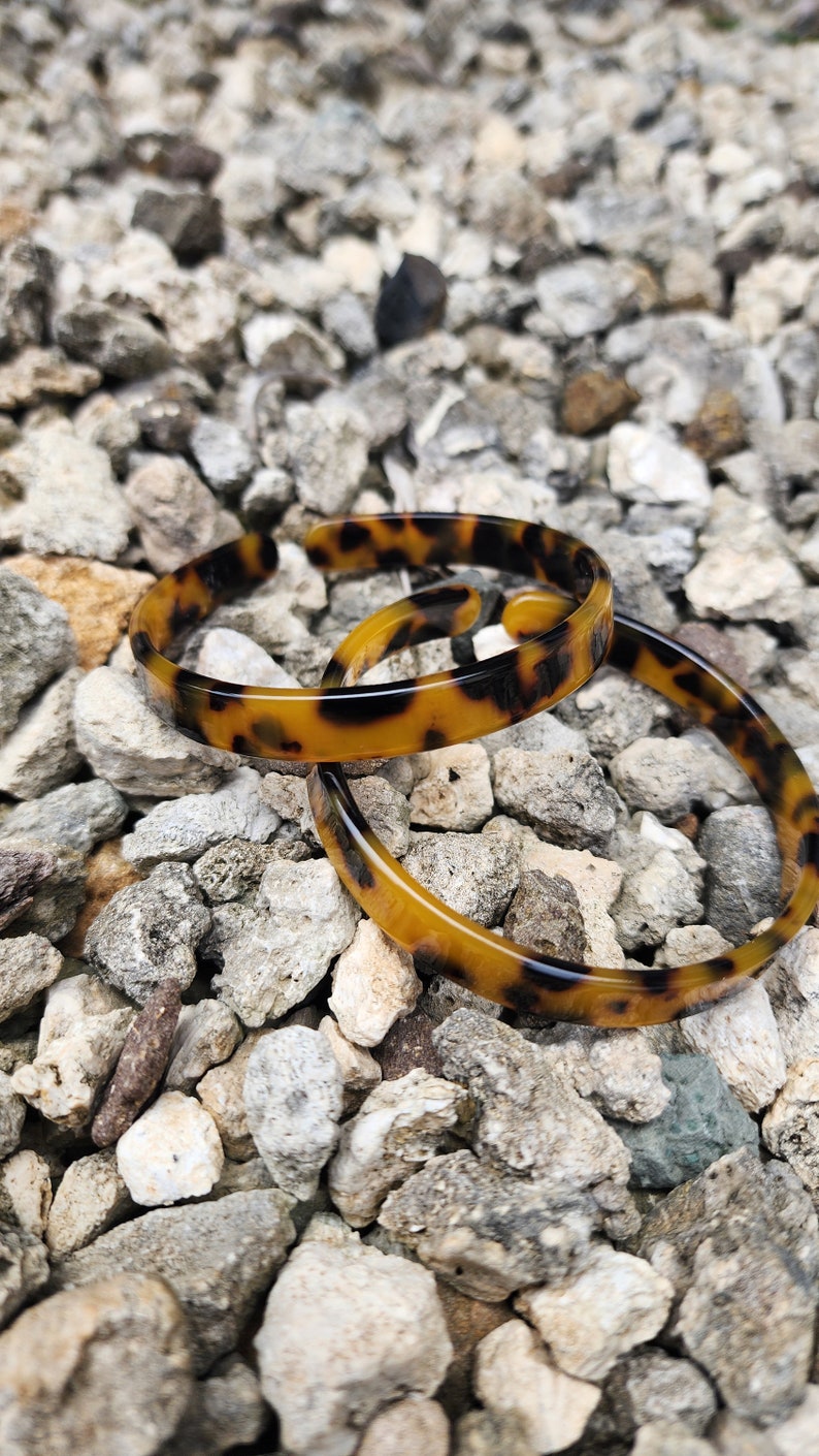 Polynesian Samoan Faux Turtle Shell Bangle - Etsy