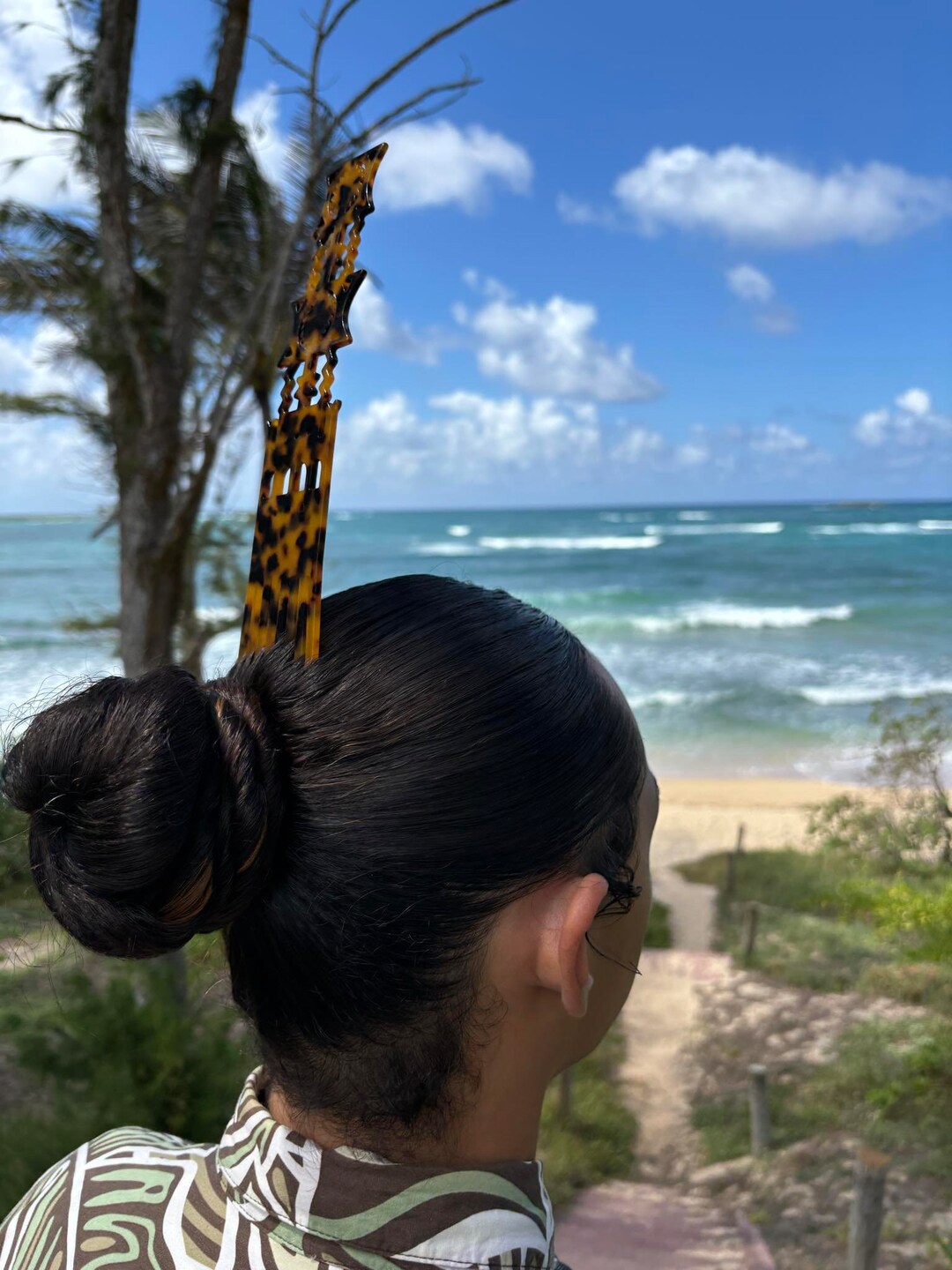 Vintage Polynesian Tortoise Shell Turtle Shell Selu Comb - Etsy