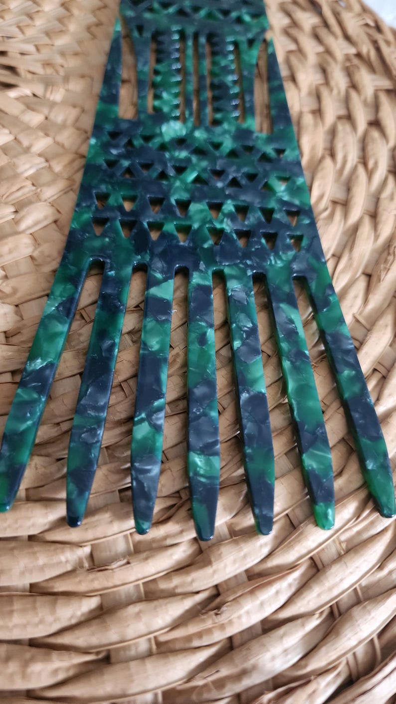 Polynesian Tortoise Shell Turtle Shell Selu Comb (7.5 In) - Etsy Australia