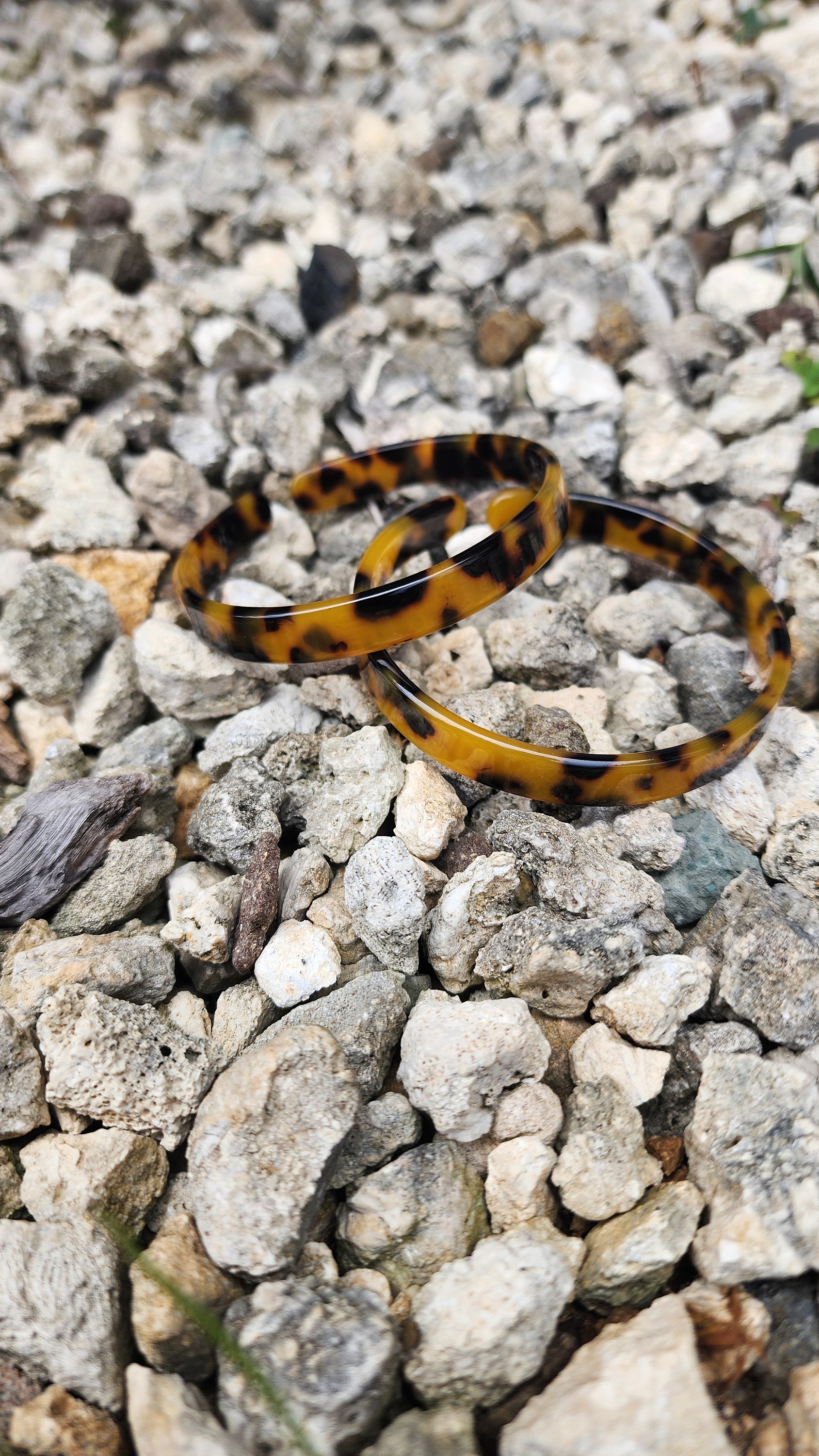 Polynesian Samoan Faux Turtle Shell Bangle - Etsy