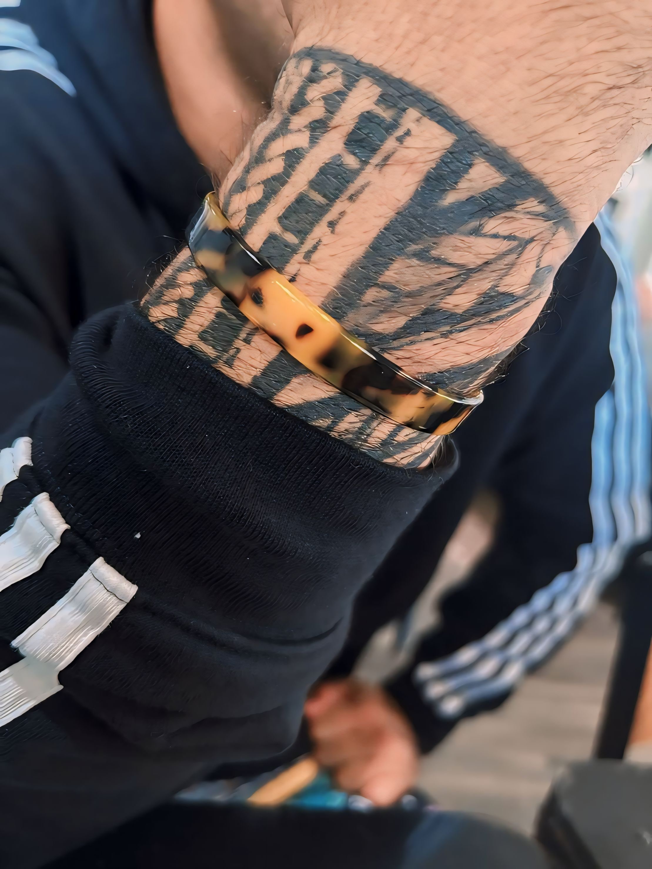 Polynesian Samoan Faux Turtle Shell Bangle - Etsy