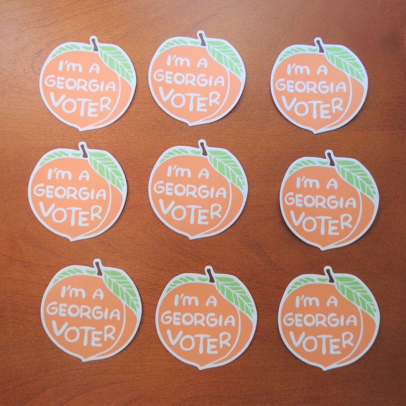 I'm a Georgia Voter vinyl sticker - Etsy.de