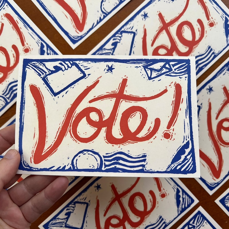 Postcards to Voters - Etsy