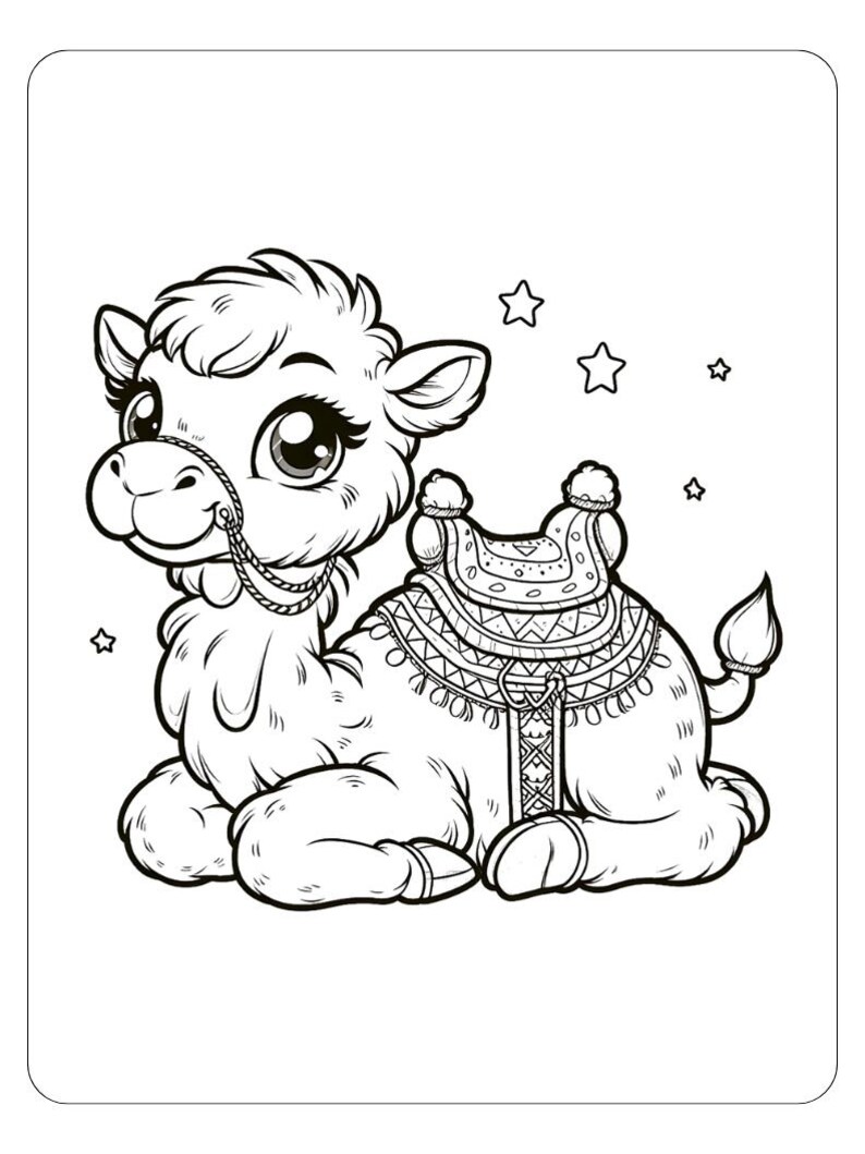 50 Cute Baby Animal Coloring Pages, Kids Coloring Pages - Etsy