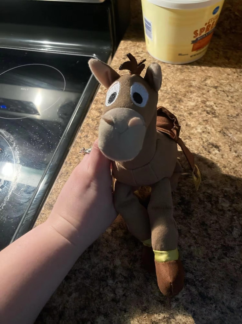 Toy Story Stuffed Animals Bullseye Cute Action Figures Little Horse ...