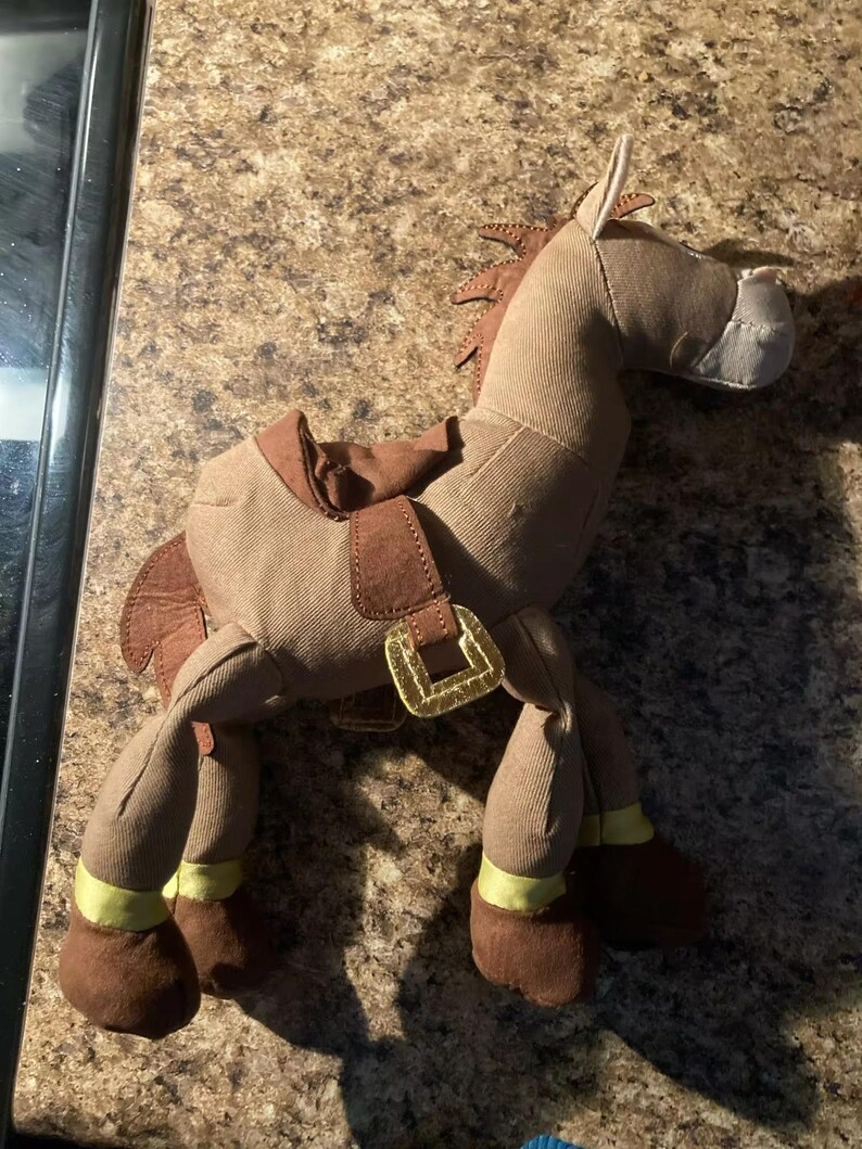 Toy Story Stuffed Animals Bullseye Cute Action Figures Little Horse ...