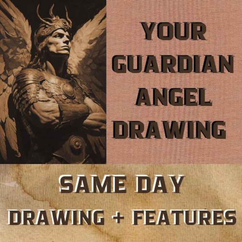 Who is Your Guardian Angel? I Will Draw Your Guardian Angel Spirit ...