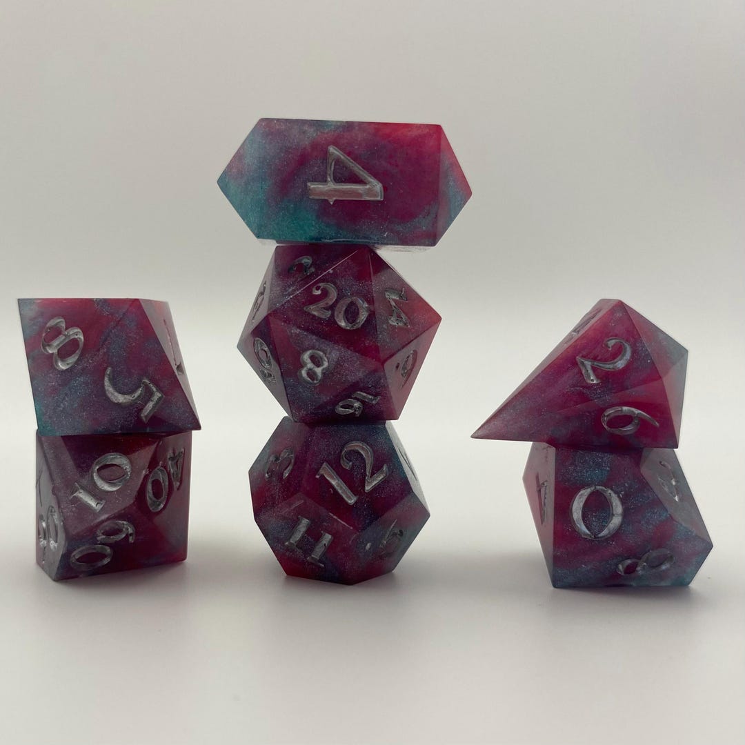 Quantum Entanglement Polyhedral Dice Set - Etsy