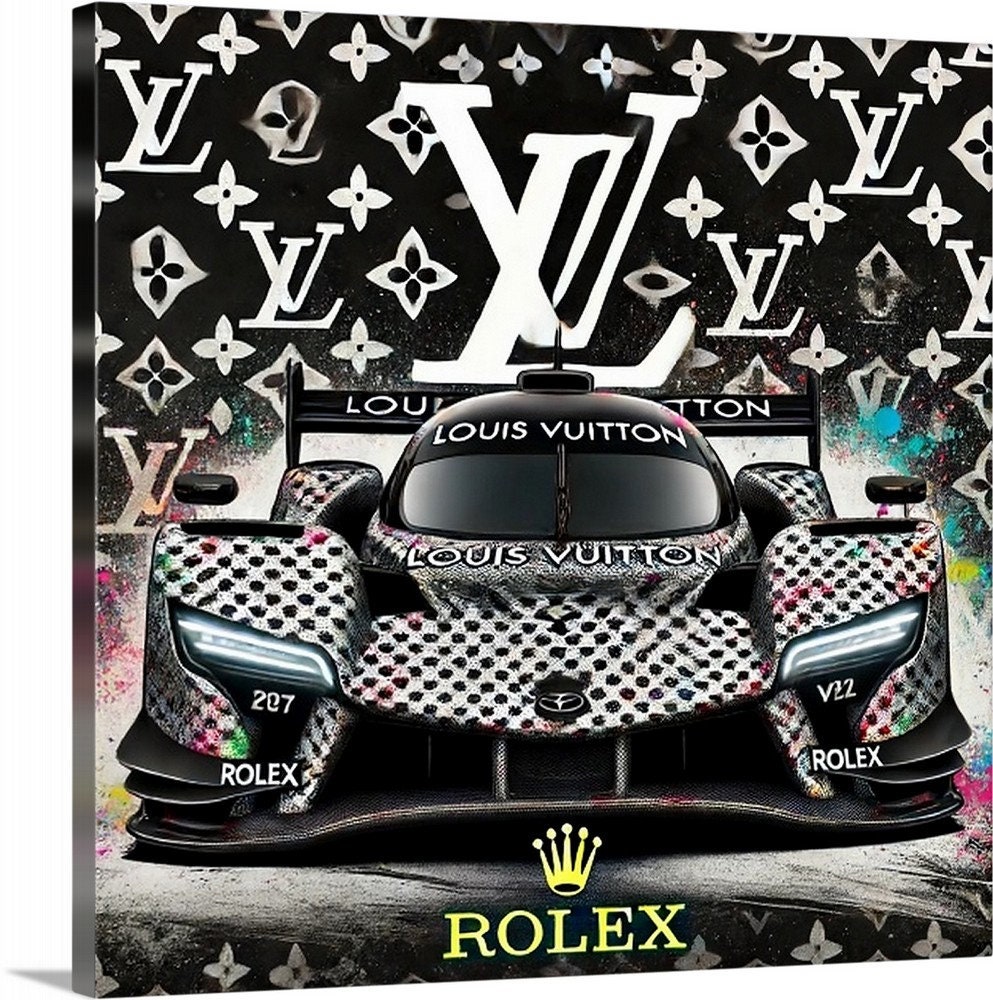 Louis Vuitton and Rolex Race Car - Etsy