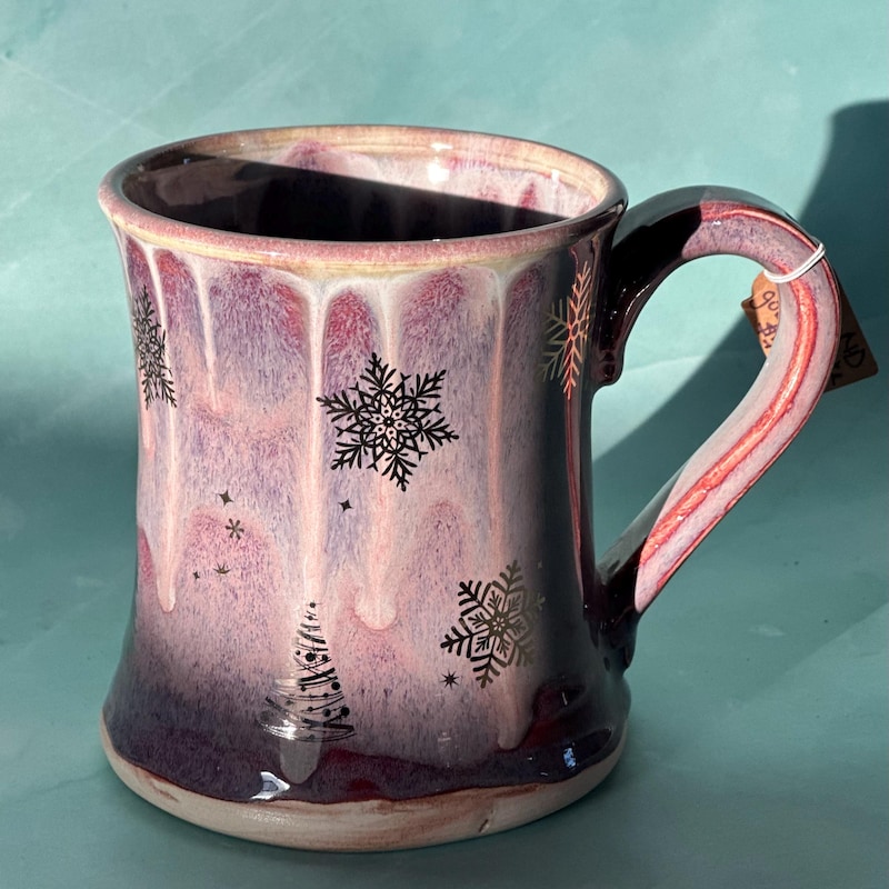 Snowflake Mug - Etsy