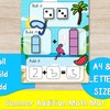10 Counting Bees Cards Activity - Montessori Learning Teaching Resource ...