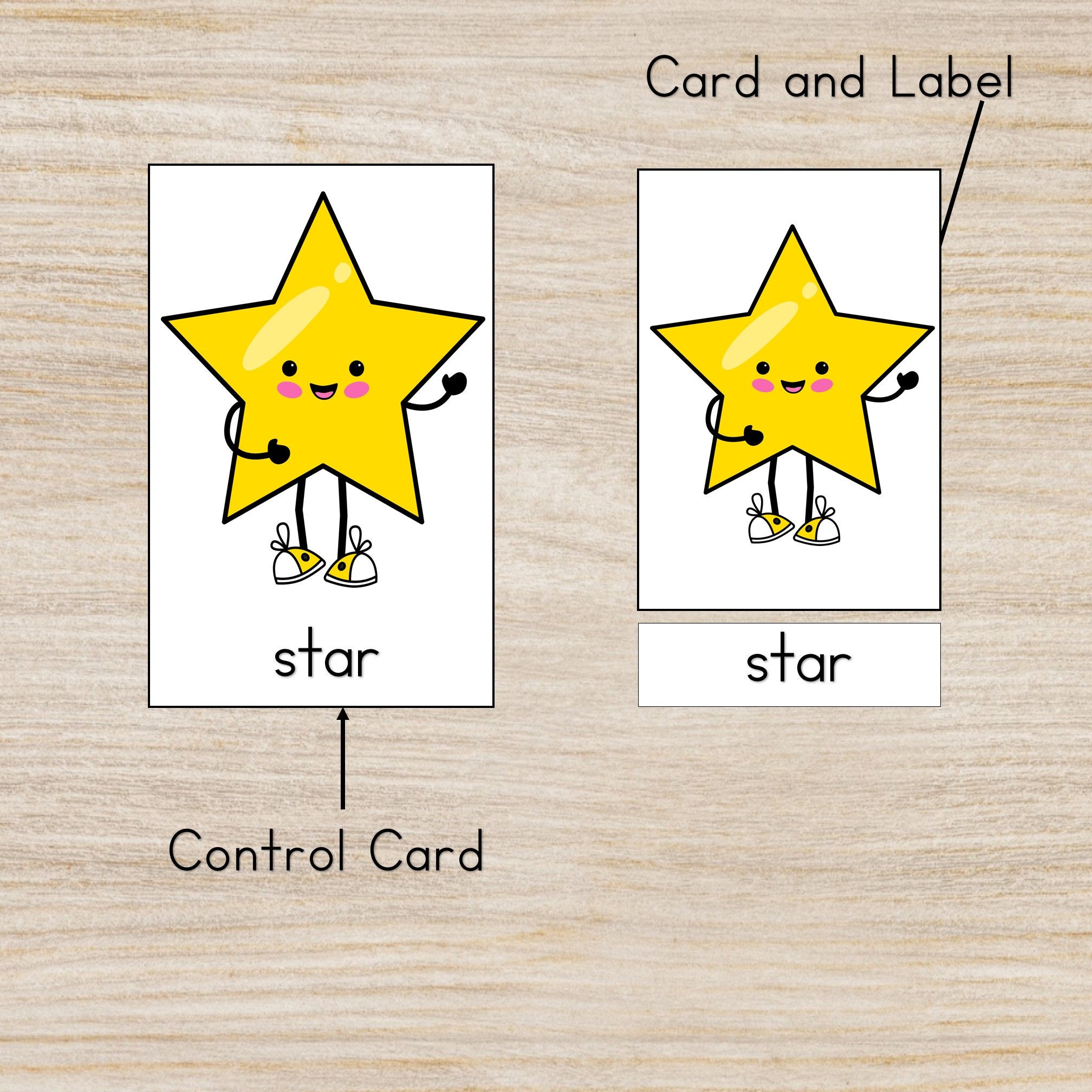 16 2D Shapes Flashcards 2 Part Cards - Montessori Learning Teaching ...