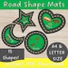 Road Shape Mats for Preschool EFYS | 2D Shapes Printable Activity ...