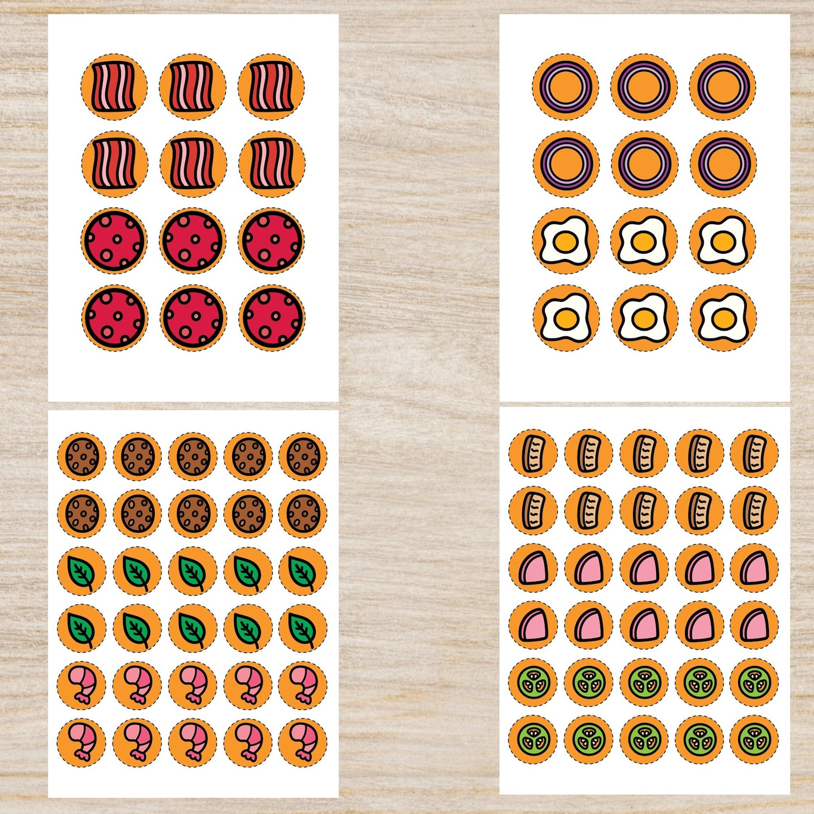 Pizza Game Printable | Montessori Pretend Play Activity | Fine Motor ...