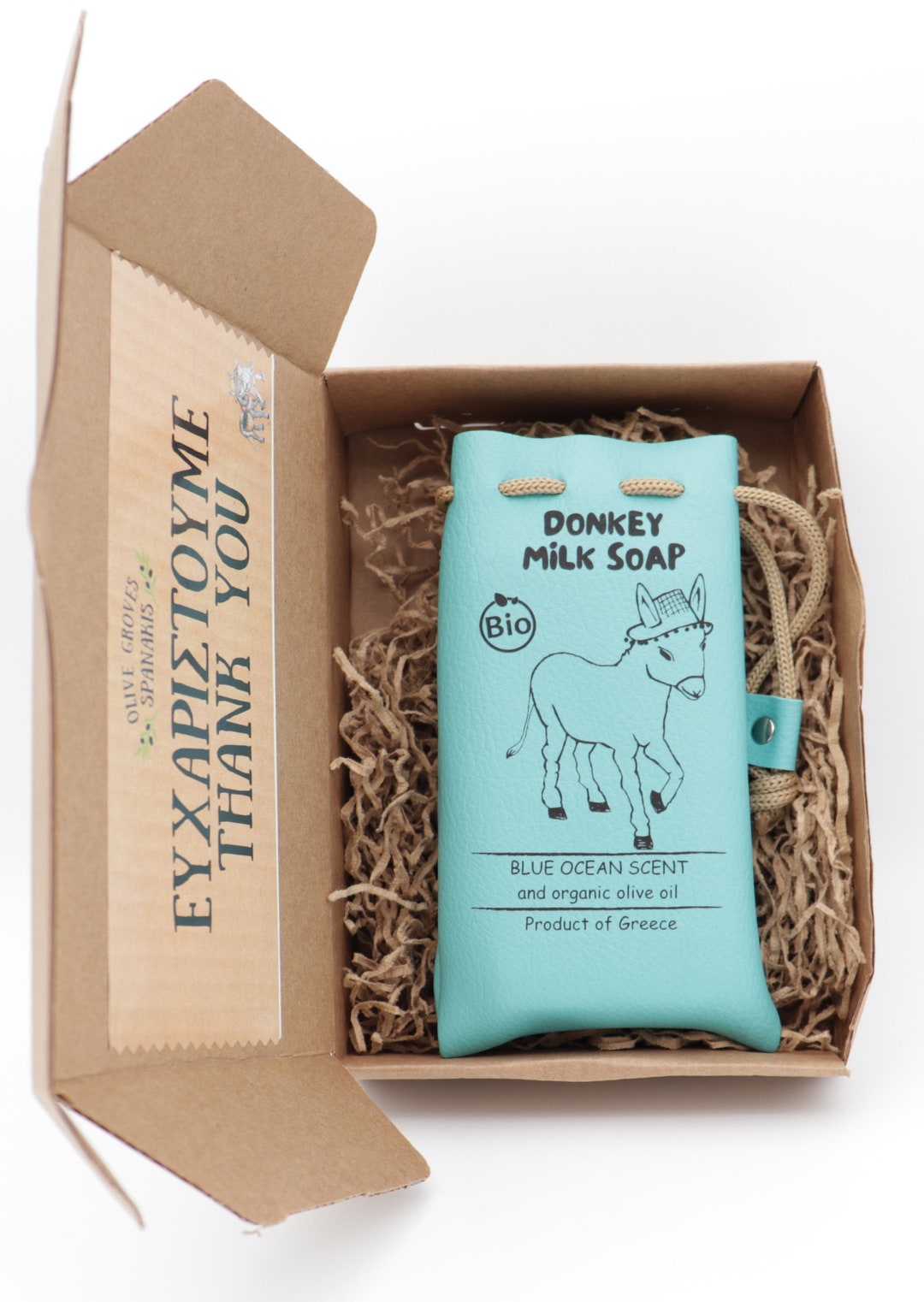 Perfect Gift Soap Greek Olive Oil Soap With Donkey Milk Made by Organic ...