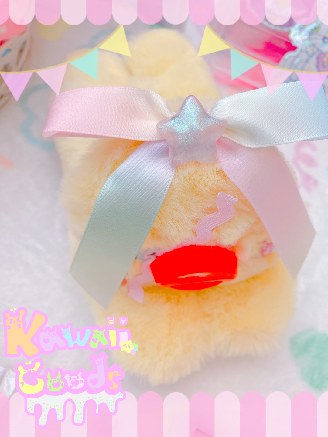 Dreamy Baby Duck Ooak Handmade Plush, Kawaii Plush, Cute Plush, Duck ...