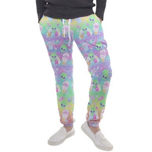 Alien Cutie Reba the Alien and Kikko TV Plush Pants, Alien Jogger Pants ...