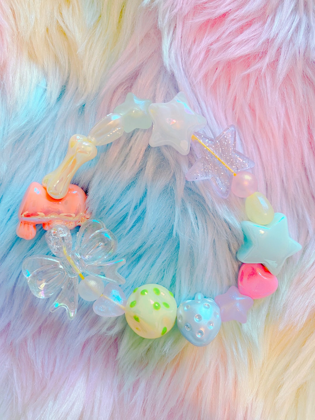 Dreamy Kawaii Bracelet, Yami Kawaii, Cute Bracelet, Fairykei Bracelets ...