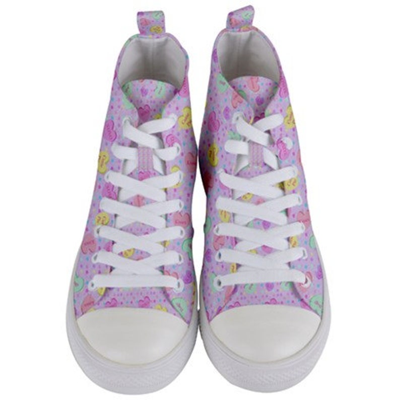 Conversation Heart Starry Yume Kawaii Shoes Fairy Kei Shoes - Etsy