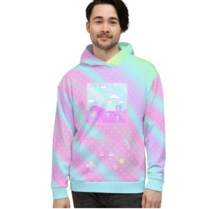 Kikko TV Pastel Video Game Yume Kawaii Sweater, Kawaii Sweater, Pastel ...