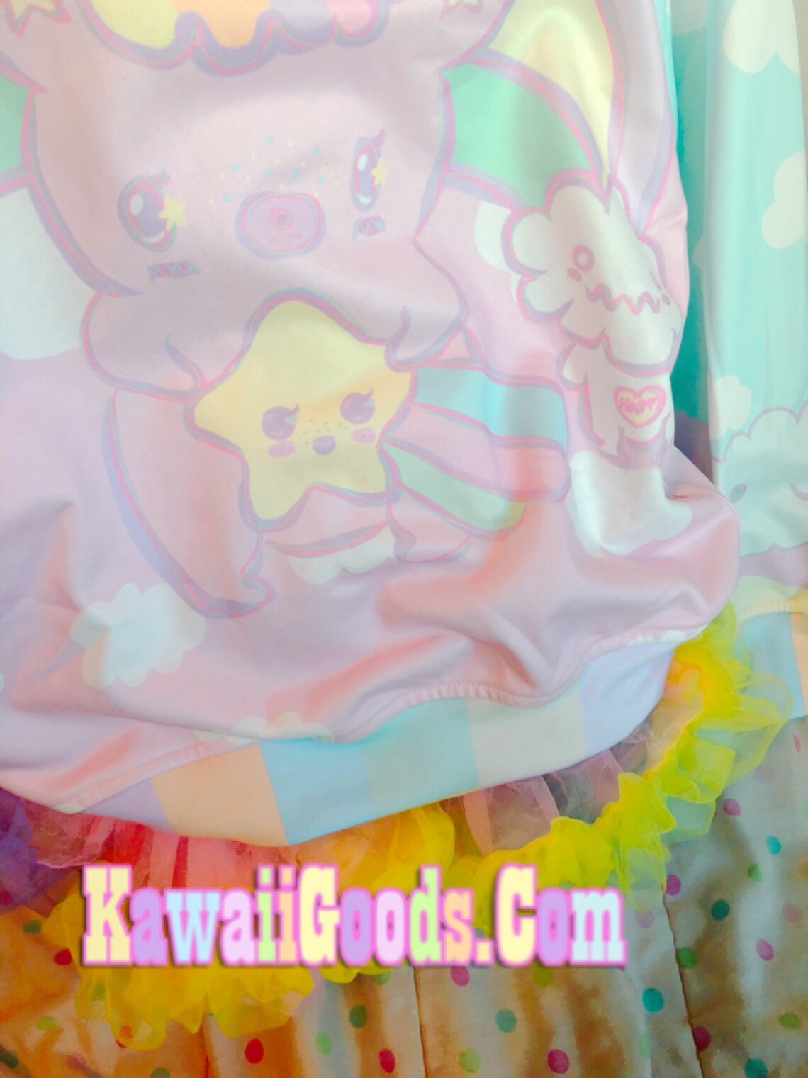 Emotion Bear Sad and Happy Clouds Sweater Kawaii Sweater | Etsy