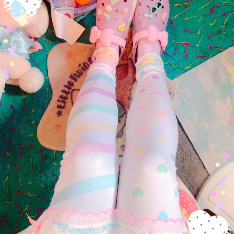 Pastel Leggings - Etsy