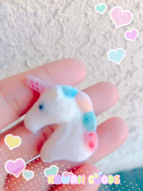 Vintage Unicorn Flock Pin | Etsy
