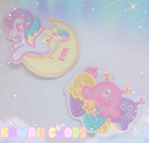 KG Fairykei Pastel Patches Unicorn Patches Kawaii Patches - Etsy