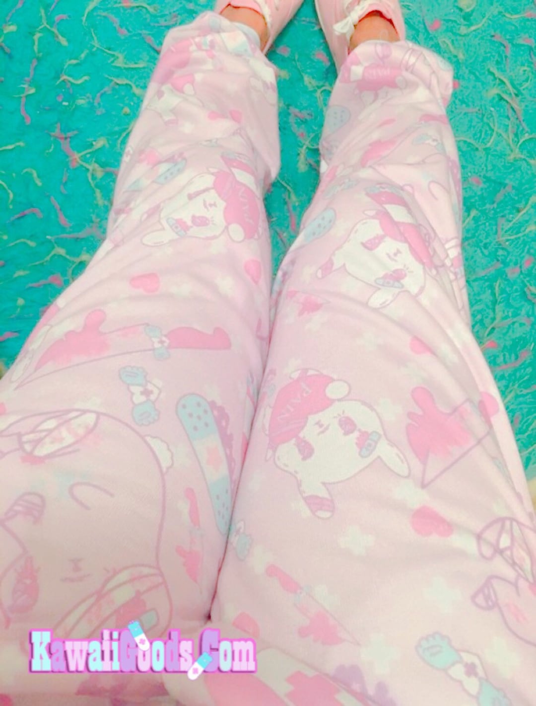 Painfully Hurt Bunny Jogger Pants, Yami Kawaii Jogger Pants, Menhera ...