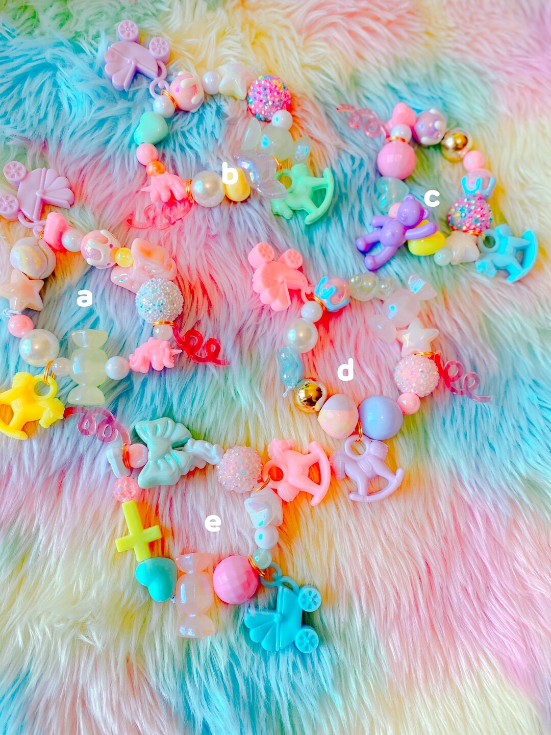 Dreamy Chunky Bracelet, Yami Kawaii, Cute Bracelet, Fairykei Bracelets ...
