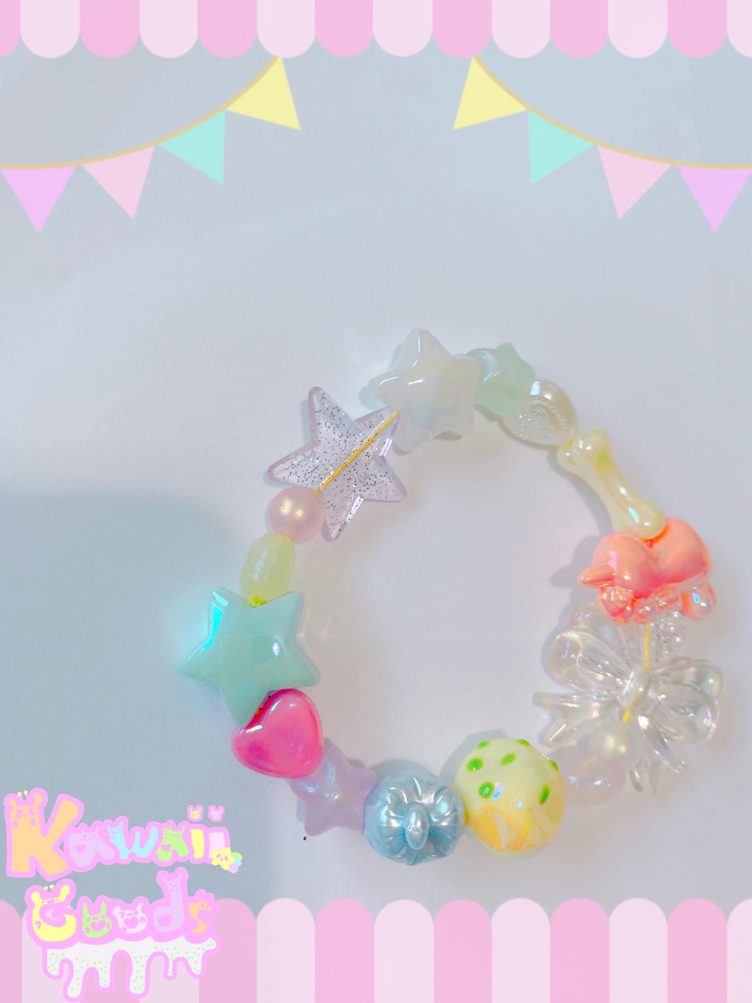 Decora Kawaii Bracelet, Yami Kawaii, Cute Bracelet, Fairykei Bracelets ...