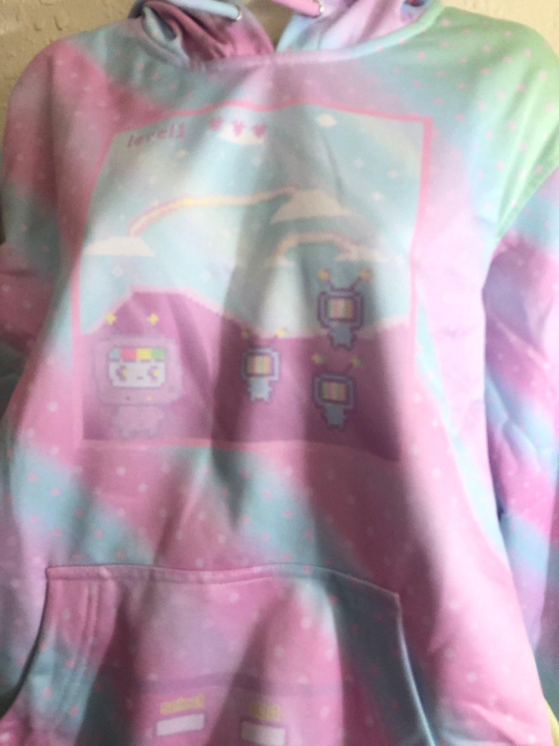 Kikko TV Pastel Video Game Yume Kawaii Sweater Kawaii - Etsy