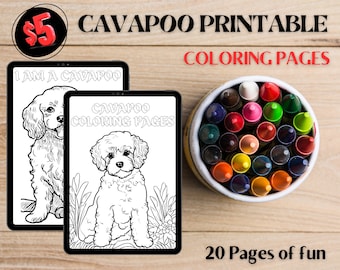 Printable Yorkie Coloring Book; Printable Yorkie Coloring Pages ...