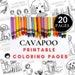 Printable Cavapoo Coloring Book; Printable Cavapoo Coloring Pages ...