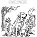 Printable Golden Retriever Coloring Book; Printable Coloring Pages ...