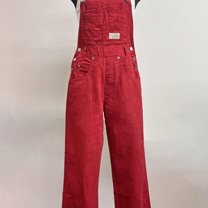 Womens Retro-inspired Twill Cotton Dungaree Utility Artist Gardener ...