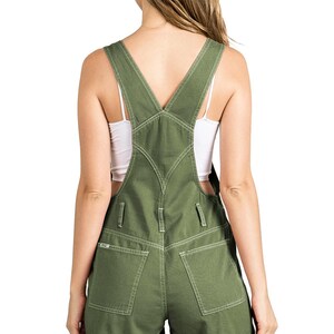 Revolt Vintage 90s Khaki, Olive Overalls Dungaree Shortalls, Deadstock ...