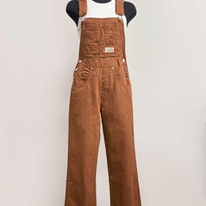 Womens Retro-inspired Twill Cotton Dungaree Utility Artist Gardener ...
