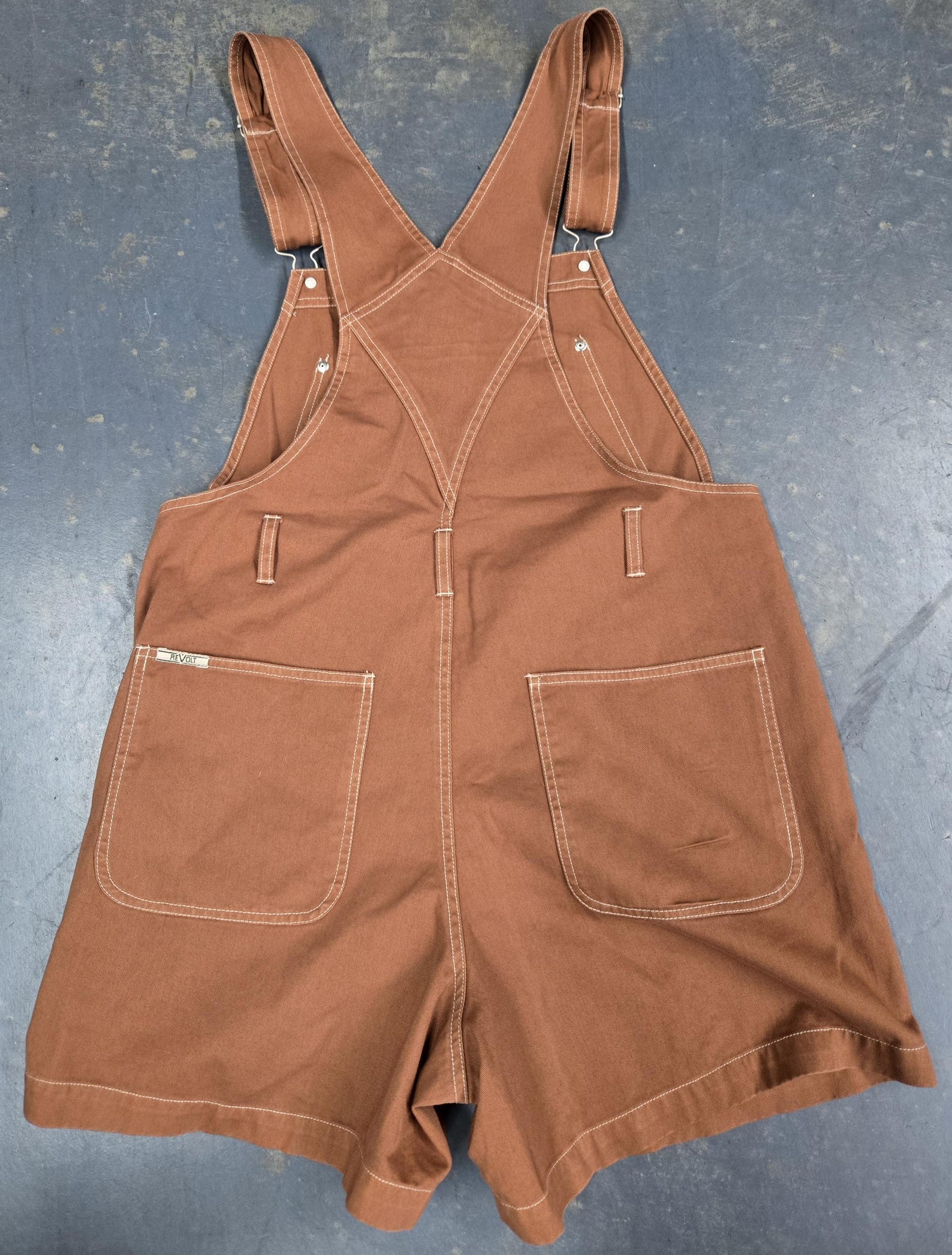 PLUS SIZE Revolt 90s Overalls Dungaree Shortalls, Durable Multi-pocket ...