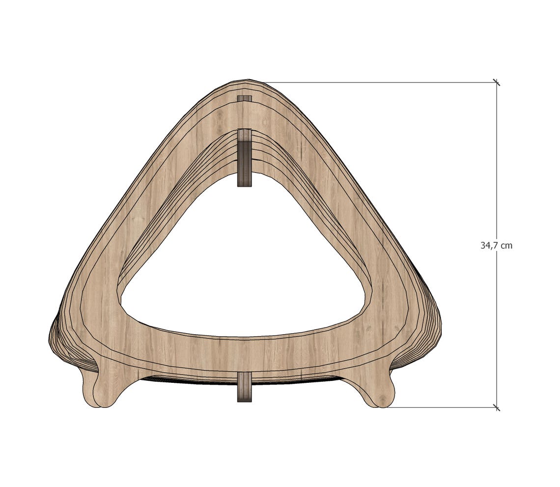 Parametric Cat House DXF File: CNC Plywood Design (digital Download) - Etsy