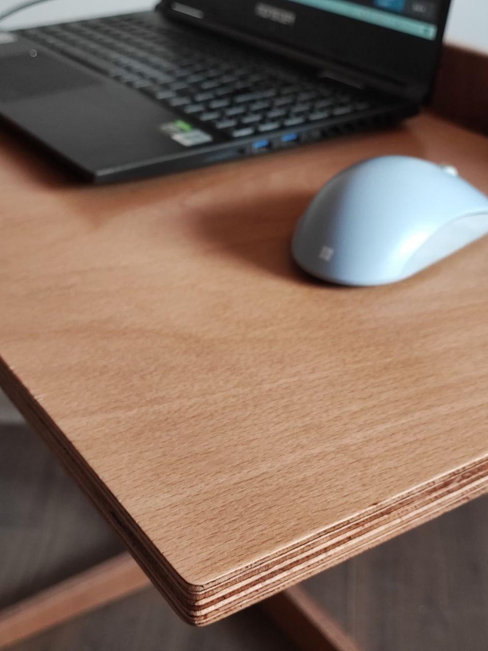 Wooden Laptop Desk CNC DXF File: Portable Laptop Stand (digital ...