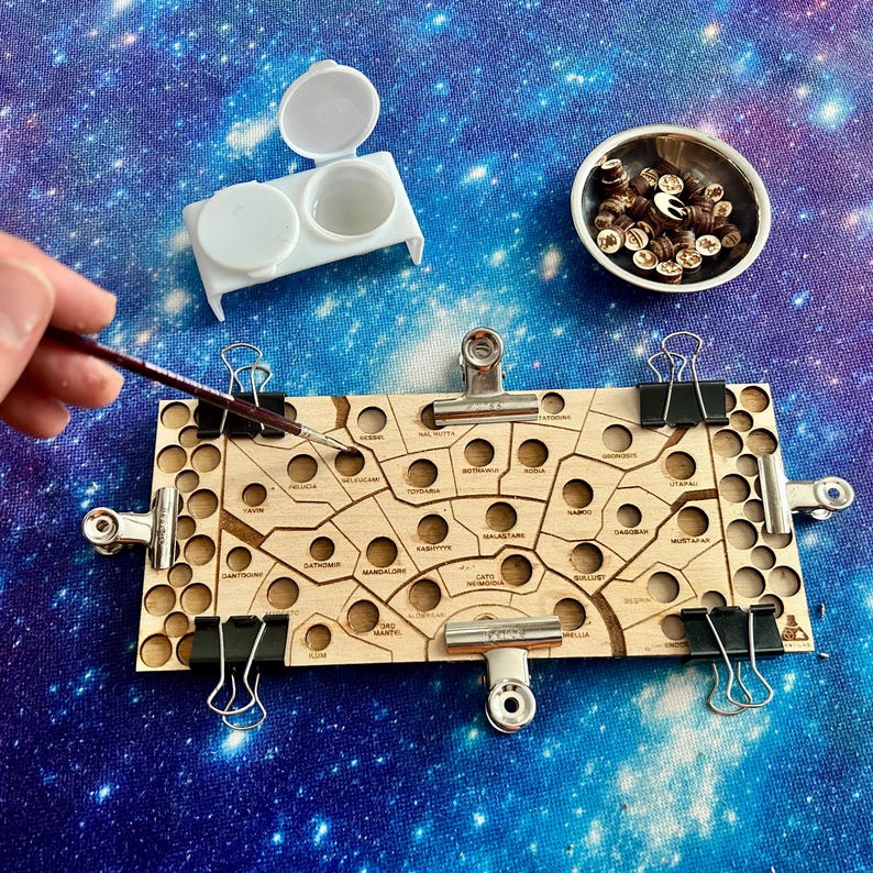 Galaxy Search Map for Rebellion Board Game - Etsy Australia