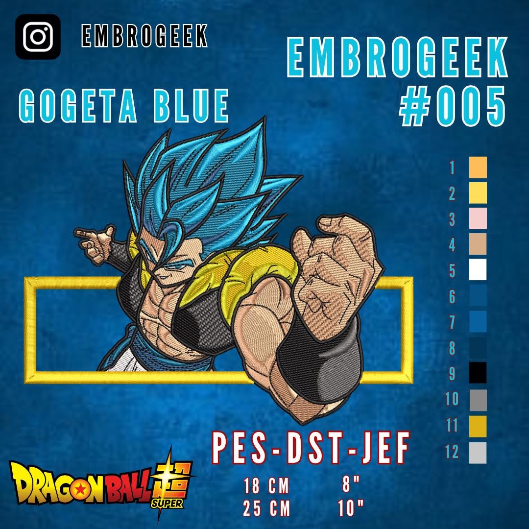 GOGETA FRAME - Etsy