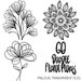 60 Trees Doodle Hand Drawn PNG SVG Drawings Digital Gorgeous Clipart ...