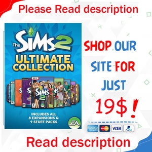 The Sims 2 Ultimate Collection, Game Packs, for Windows - Etsy