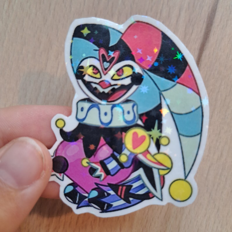 Fizzarolli Helluva Boss Holographic and Waterproof Sticker - Etsy